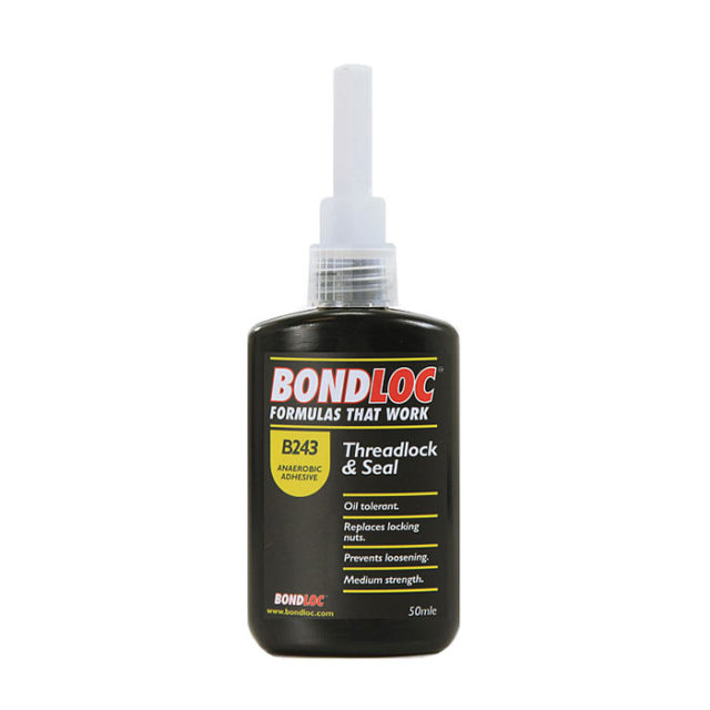 Bondloc B243 Oil Tolerant Threadlock 50ml | Metal Fabrication Supplies