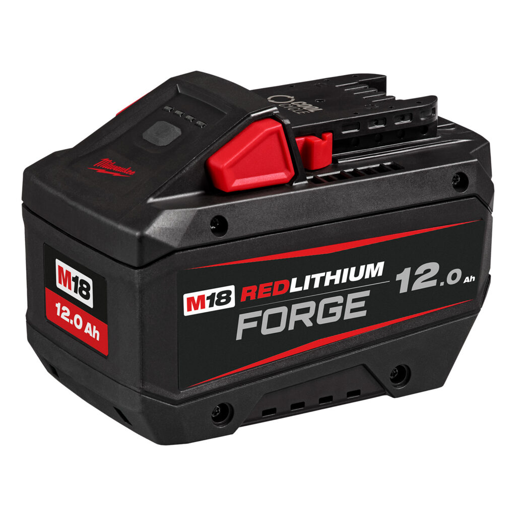 Milwaukee M18FB12 18V 12.0Ah Forge Redlithium Battery | Metal Fabrication Supplies